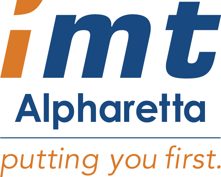 IMT Alpharetta logo with putting you first tagline.