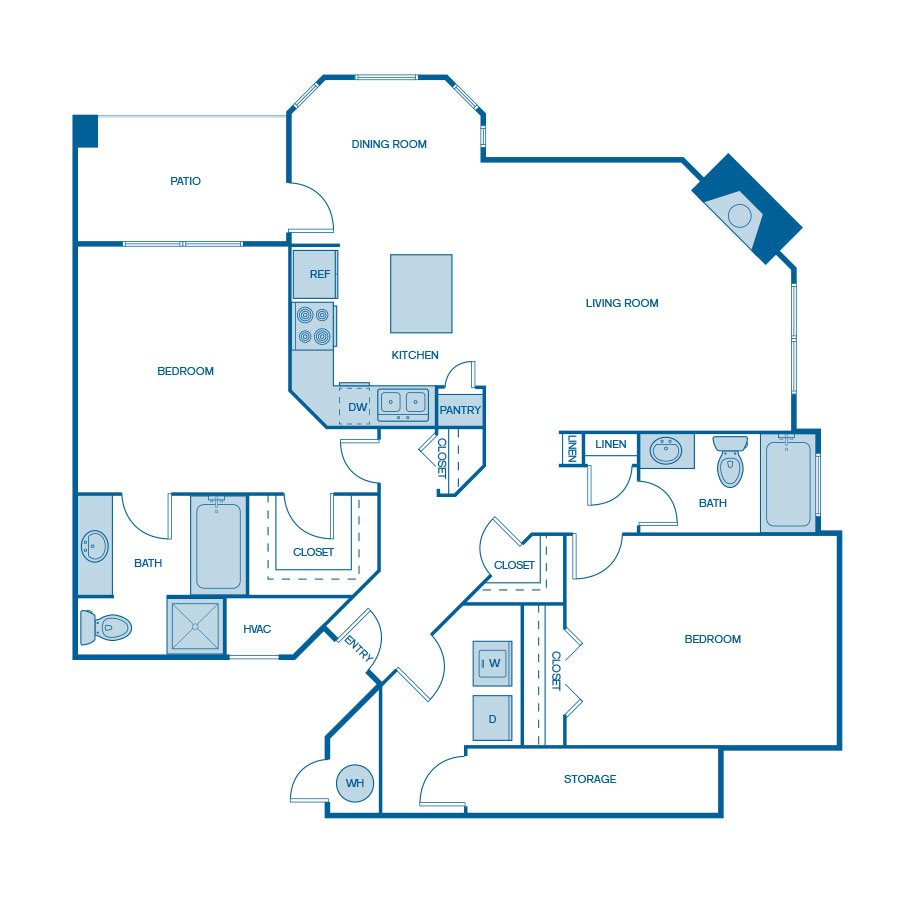 2D image of B3UPGRADE floor plan.